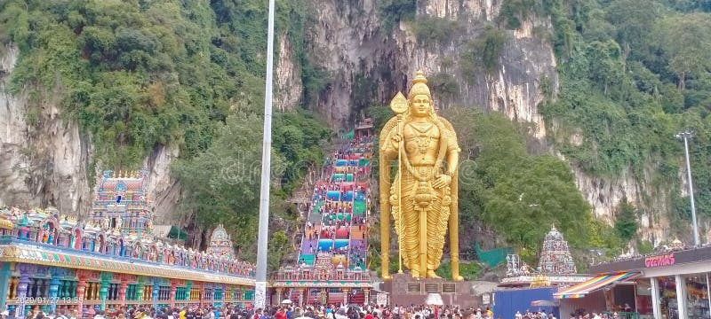 Beautiful Stone Cave, in Malaysian Daylight Editorial Photography ...