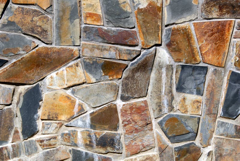 Beautiful Stone Wall stock photo. Image of rubble, natural - 4564020