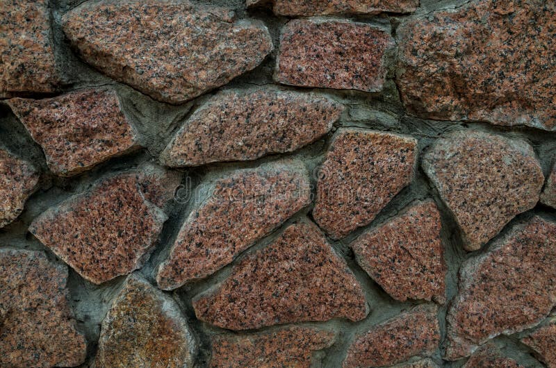 Beautiful Stone Wall Close Up Stock Photo - Image of home, detail ...