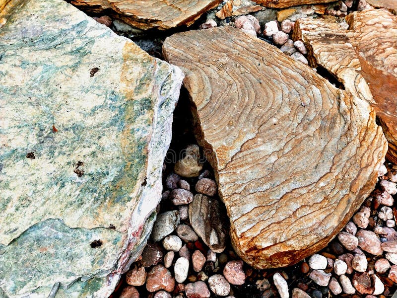 Beautiful Stones for Landscape Design. Items for Decorating the Infield ...