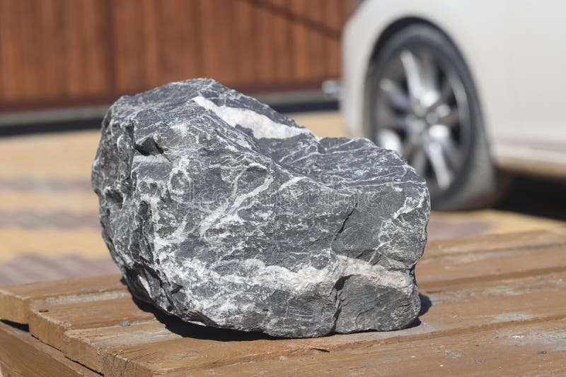 Beautiful Stones for Landscaping on a Personal Plot 2 Stock Image ...