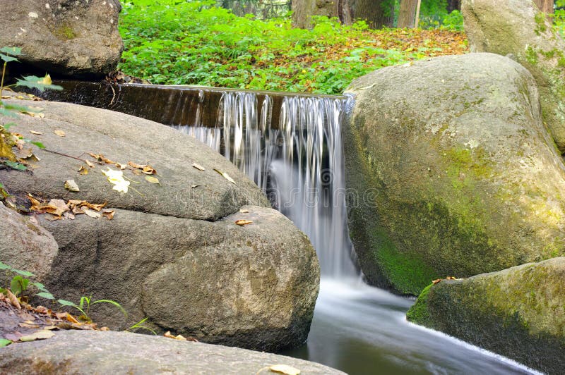 The beautiful stream stock image. Image of nature, lush - 11131709