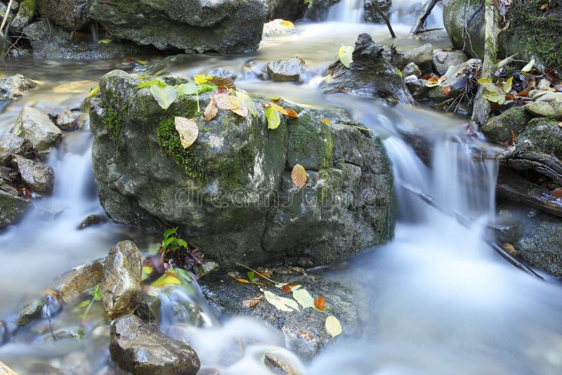 Beautiful stream stock image. Image of autumn, paradise - 77977037