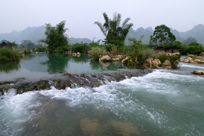 Beautiful Streams in Northern Vietnam Stock Image - Image of natural ...