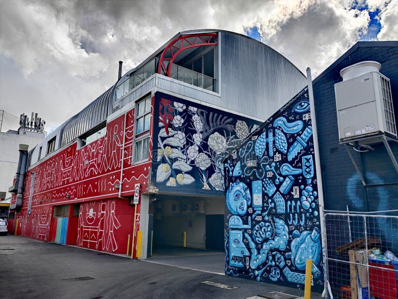 Beautiful Street Art in Northbridge Perth Editorial Stock Photo - Image ...
