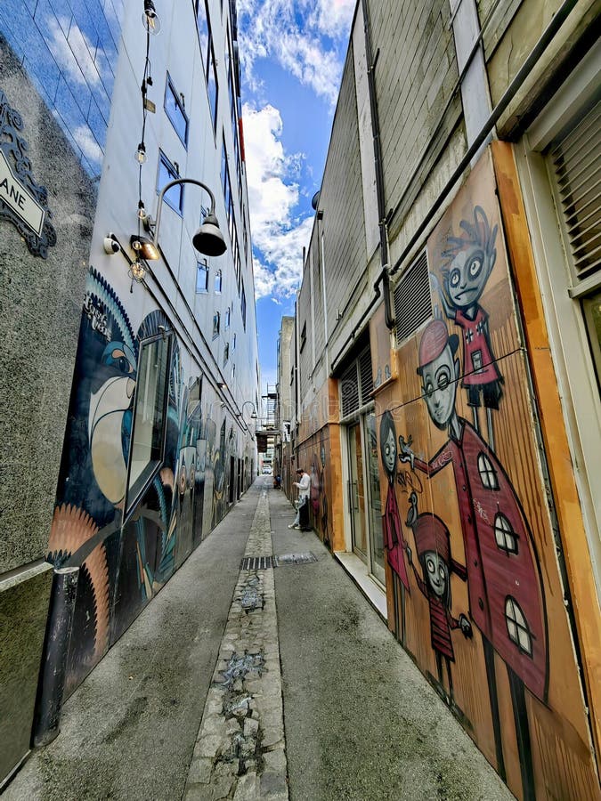 Beautiful Street Art in Perth CBD. Editorial Image - Image of perth ...