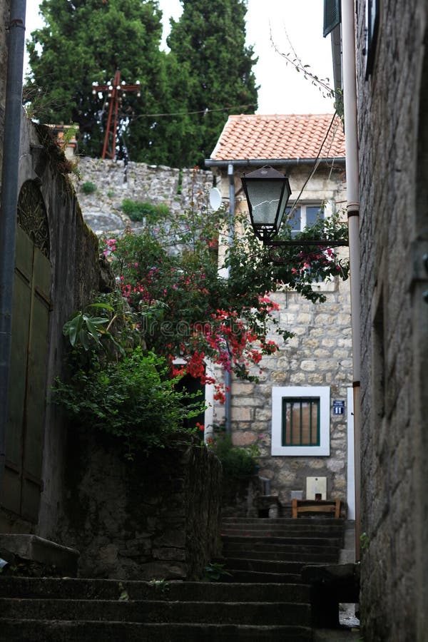 Beautiful Streets in Old Europe Stock Image - Image of architecture ...