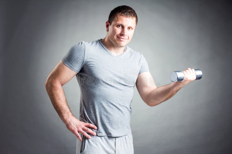 The Beautiful and Strong Young Guy Stock Image - Image of healthy ...