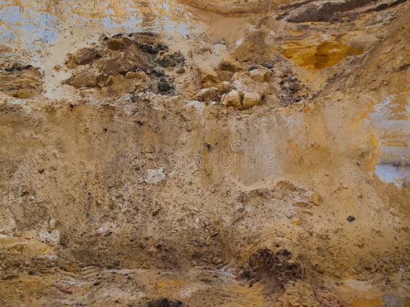 Beautiful Structural Background Stock Image - Image of barren, brown ...