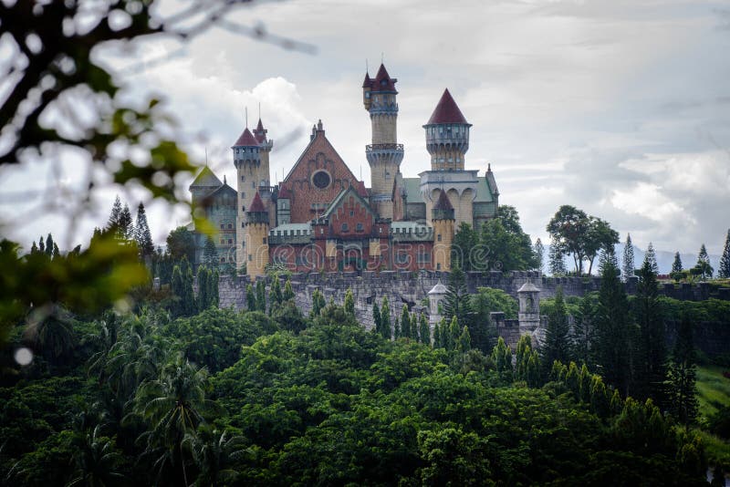 Beautiful Structure of Fantasy World, Tagaytay, Philippines Editorial ...