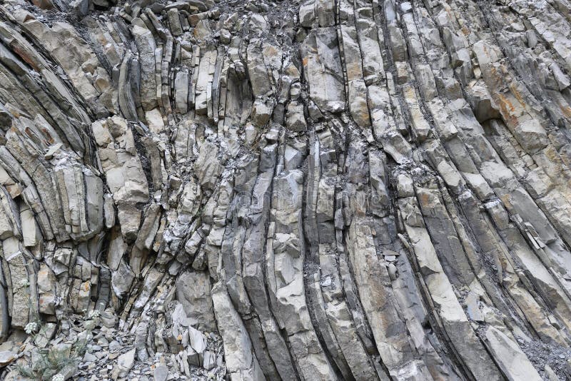 Beautiful Structure of the Rock, Consists of a Solid Rock in the Form ...