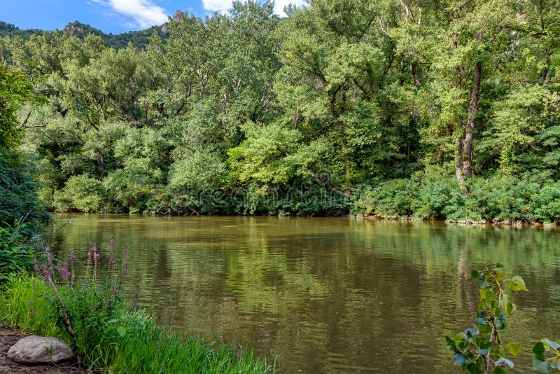 The Beautiful Struma River in Bulgaria Stock Photo - Image of horizon ...