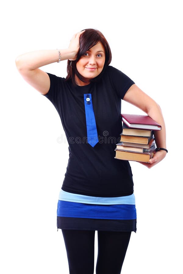 Beautiful student stock image. Image of literature, portrait - 13449865