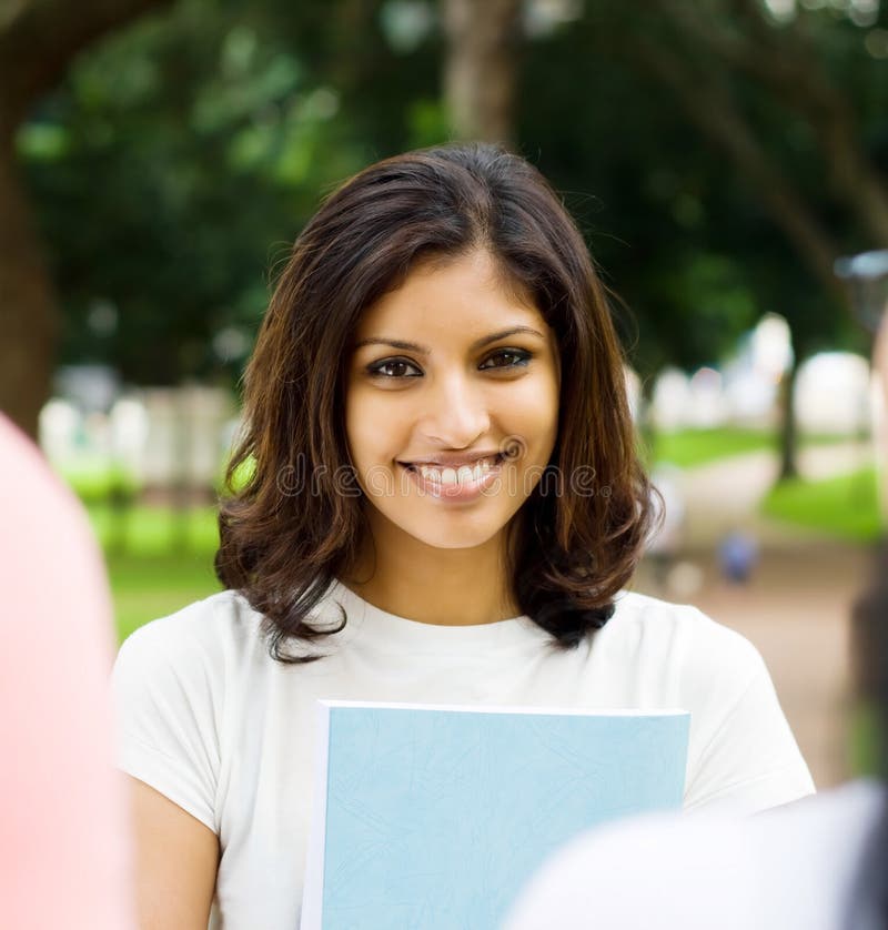 Beautiful student stock image. Image of classmate, forest - 9525869