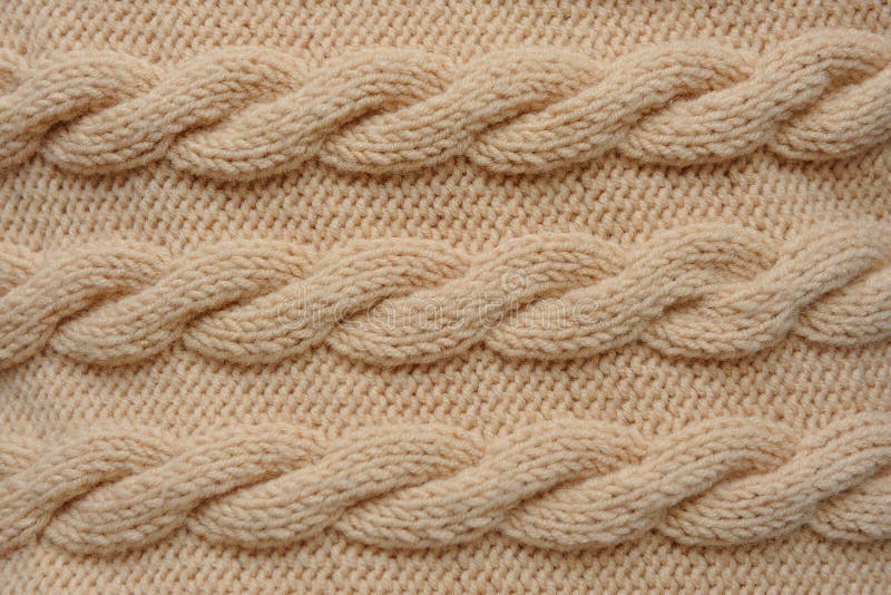 A Beautiful Style of Knitting Things from a Thread Stock Photo - Image ...