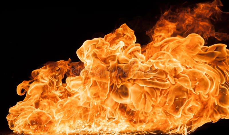 Beautiful Stylish Fire Flames Stock Image - Image of fire, design: 49673423