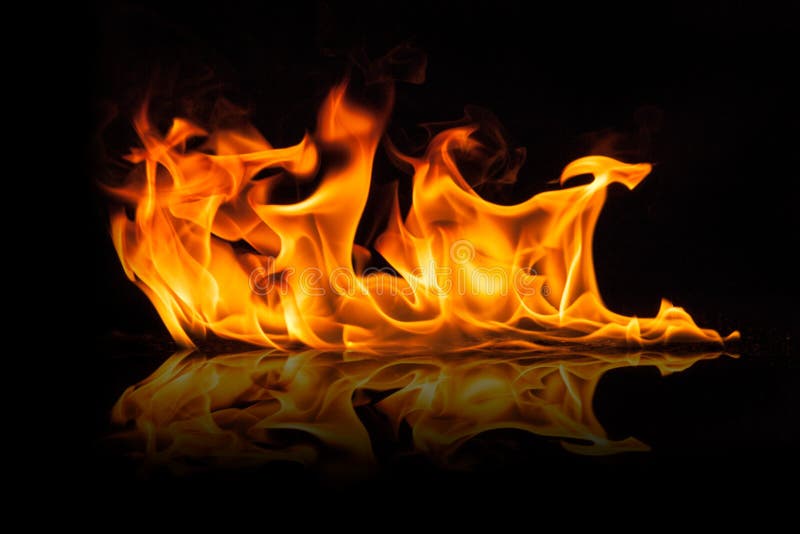 Beautiful Stylish Fire Flames Stock Image - Image of design, bomb: 49673457