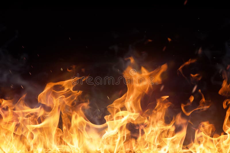 Beautiful Stylish Fire Flames Stock Photo - Image of detail, fire: 50560572