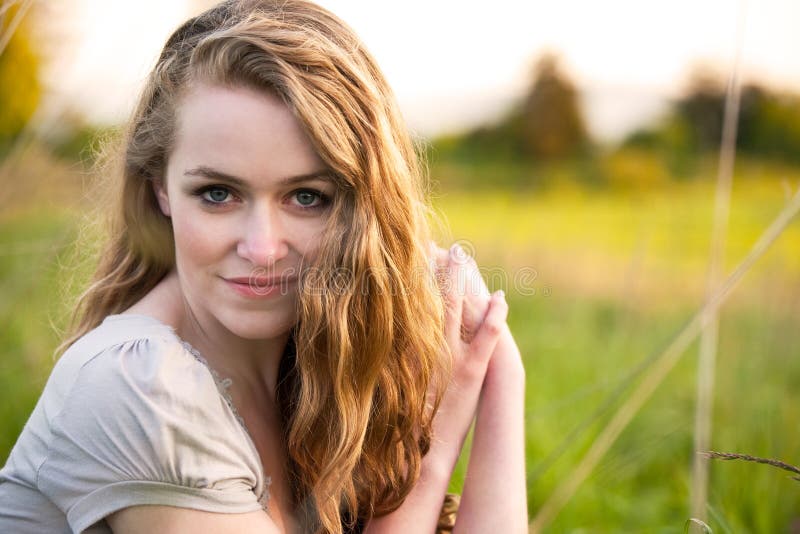 Beautiful summer girl stock image. Image of beauty, female - 9827569