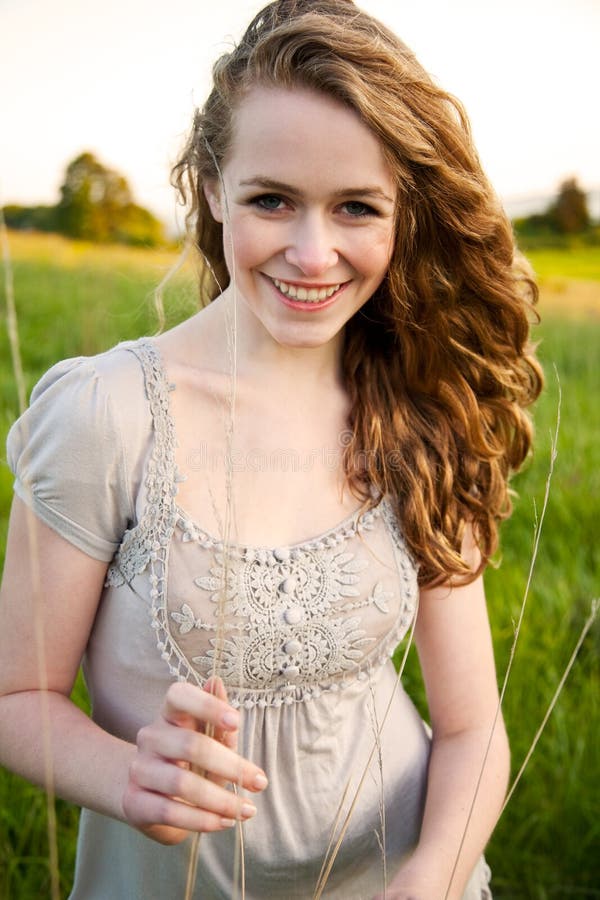 Beautiful summer girl stock photo. Image of gorgeous, casual - 9827572