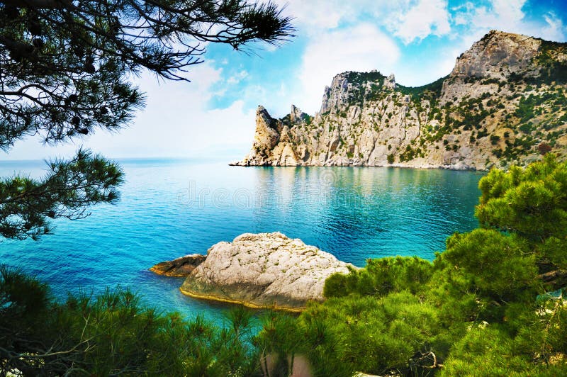 Beautiful summer landscape stock photo. Image of color - 14812724