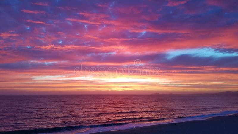 Beautiful Summer Sunset stock photo. Image of colorful - 75395568