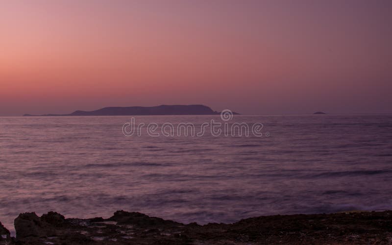 Beautiful Summer Sunset Over the Warm Sea Stock Photo - Image of beach ...
