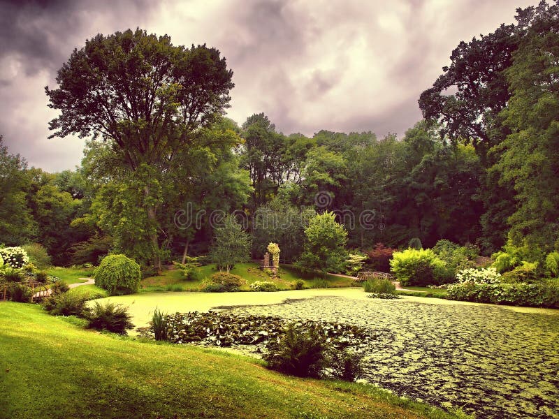 Beautiful Summer,beautiful Views of Nature and All the Nice Green ...