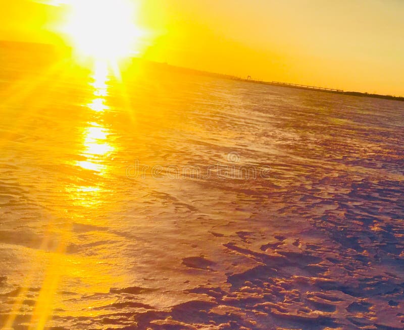 Hot sun ray on the ice stock image. Image of nature - 166326561