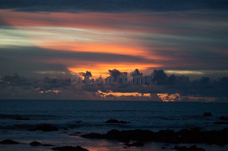 Beautiful Sun Rays Lighting the Sky Stock Photo - Image of lighting ...
