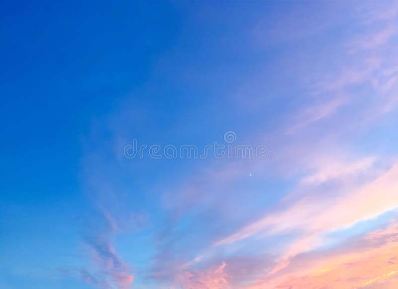 Beautiful Sun Rays of Sunset with Colorful of Sky Stock Image - Image ...