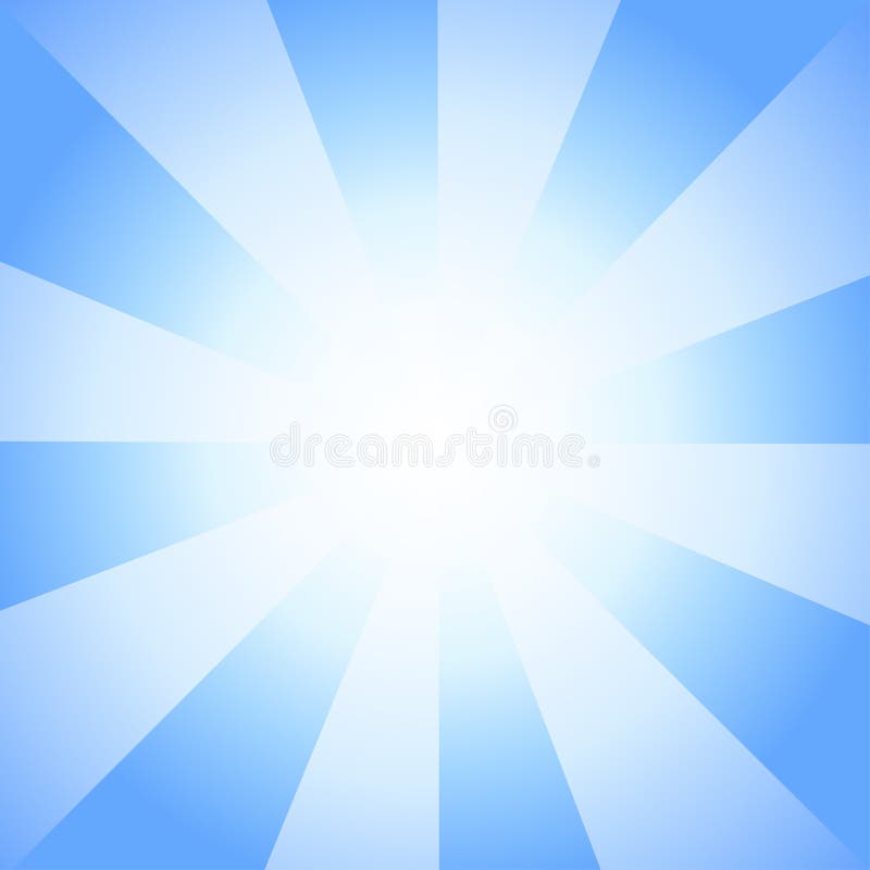 Vintage Abstract Background Explosion Blue Rays Vector Stock Vector ...