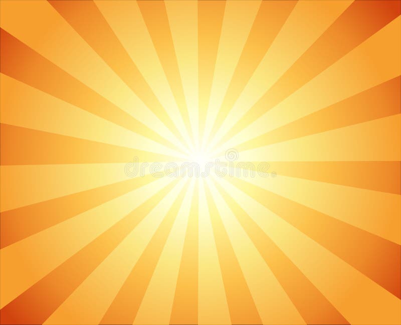 Sun Rays Vector Background
