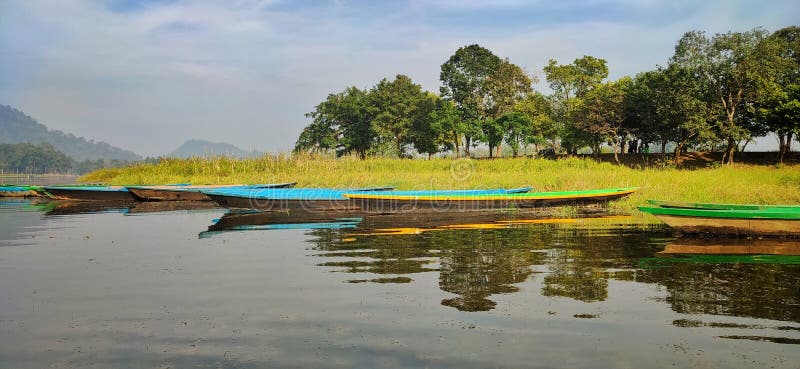 Beautiful Sundubi Lake in a Assam Editorial Stock Image - Image of ...