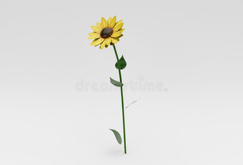 Sunflower Minimal Card Stock Illustrations – 154 Sunflower Minimal Card ...