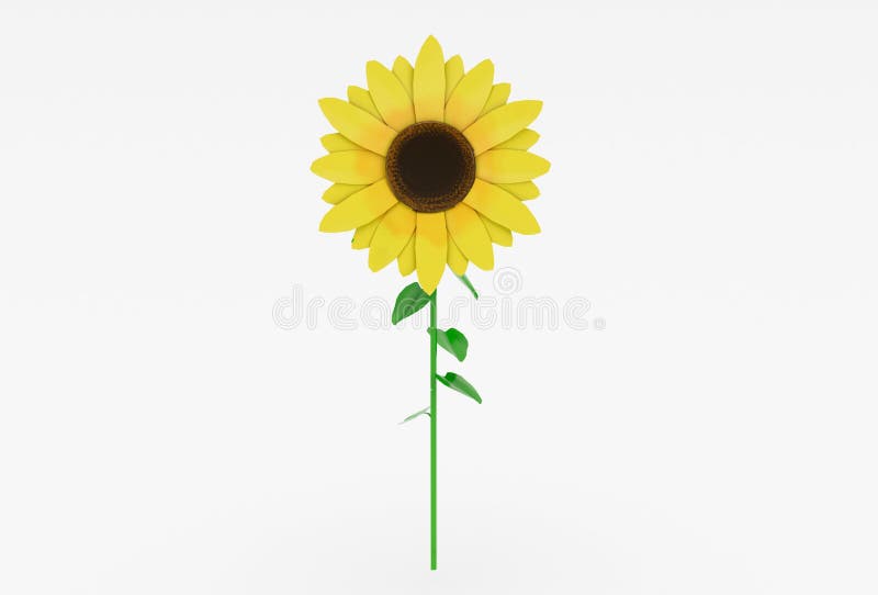 Sunflower Minimal Card Stock Illustrations – 154 Sunflower Minimal Card ...