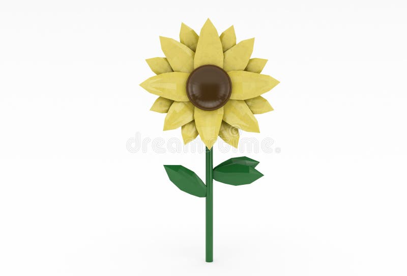 Sunflower Minimal Card Stock Illustrations – 622 Sunflower Minimal Card ...