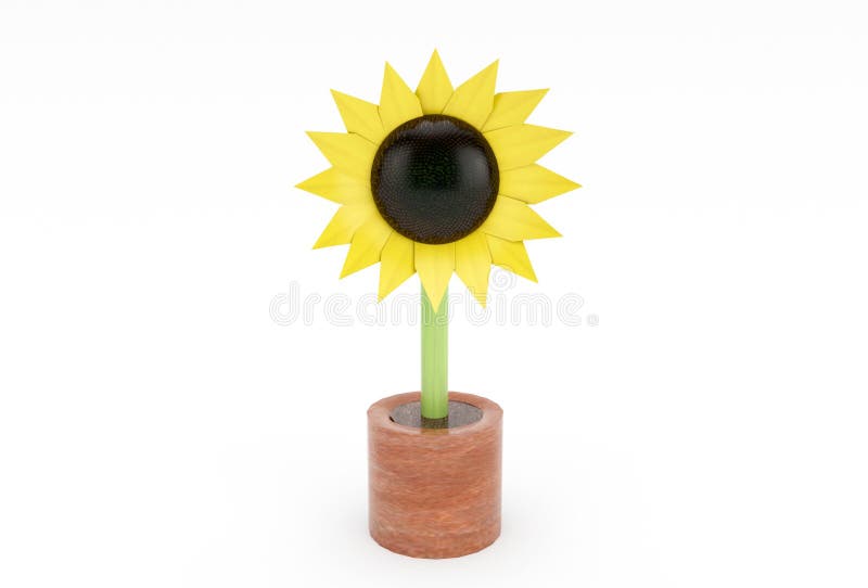 Sunflower Minimal Card Stock Illustrations – 154 Sunflower Minimal Card ...