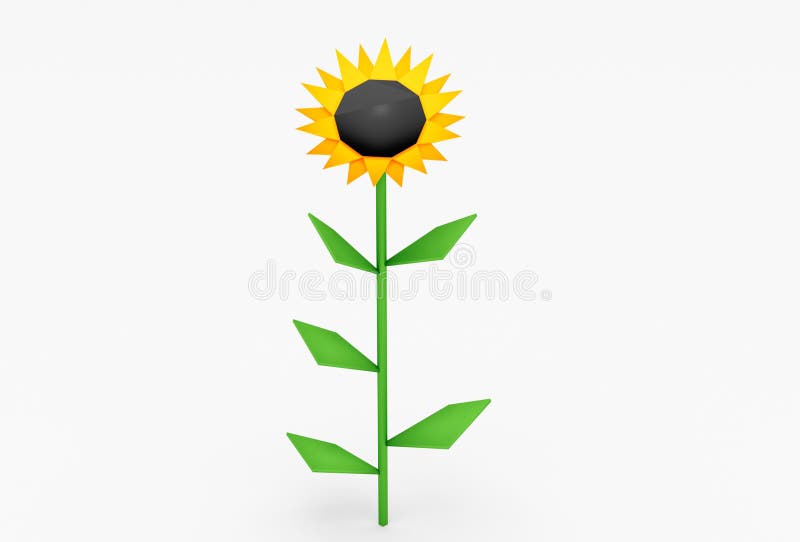 Sunflower Minimal Card Stock Illustrations – 622 Sunflower Minimal Card ...