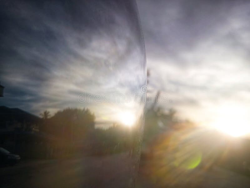 Beautiful Sunlight Reflection on Mirror Stock Image - Image of sunlight ...