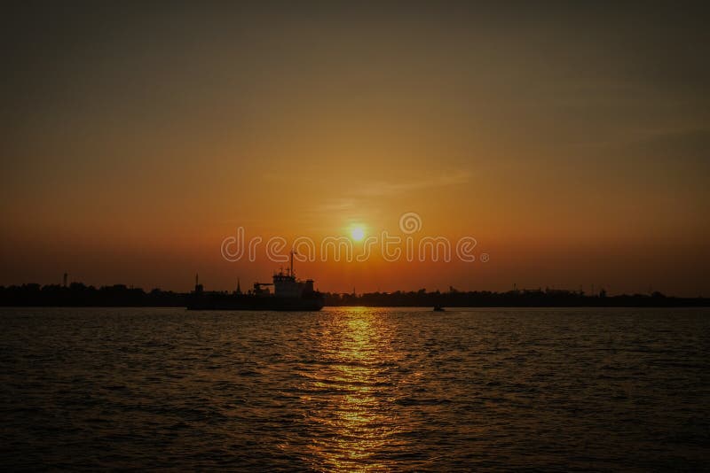 Beautiful Sunlight Sunset for Background Stock Image - Image of sunrise ...