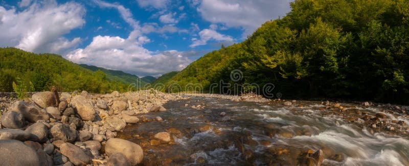 931 Beautiful Sunny Summer Landscape Fast Flowing Mountain River Fast ... 931 Beautiful Sunny Summer Landscape Fast Flowing Mountain River Fast ...