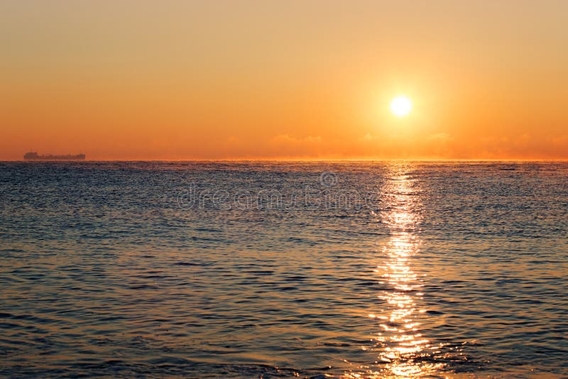 Beautiful sunrise stock image. Image of ocean, landscape - 28913393