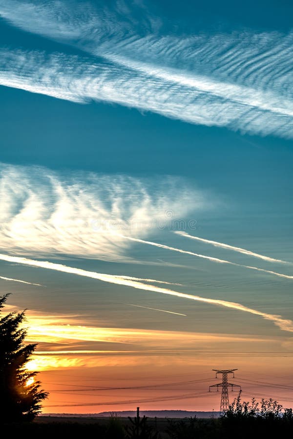 Beautiful Sunrise Early in the Morning Stock Image - Image of spring ...