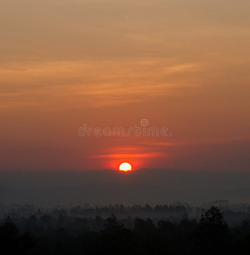 Beautiful Sunrise Landscape Stock Image - Image of morning, beautiful ...
