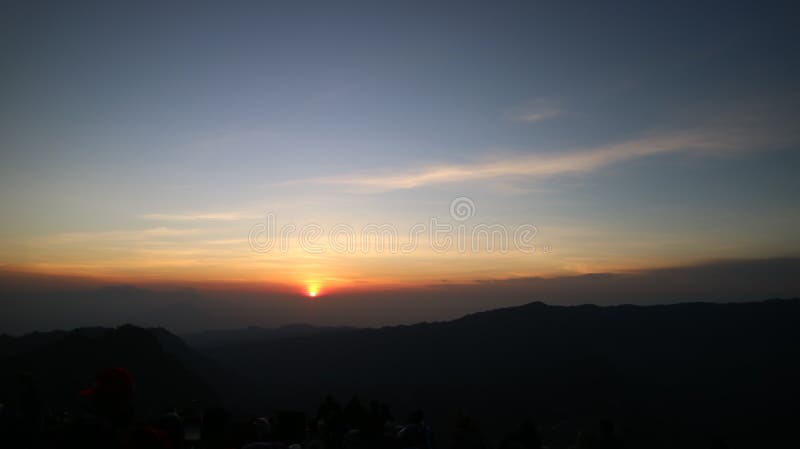 Beautiful Sunrise Mt. Bromo Stock Image - Image of sunset, sunlight ...