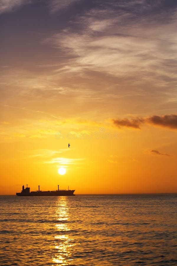 Beautiful Sunrise Over the Horizon Stock Photo - Image of outdoor ...