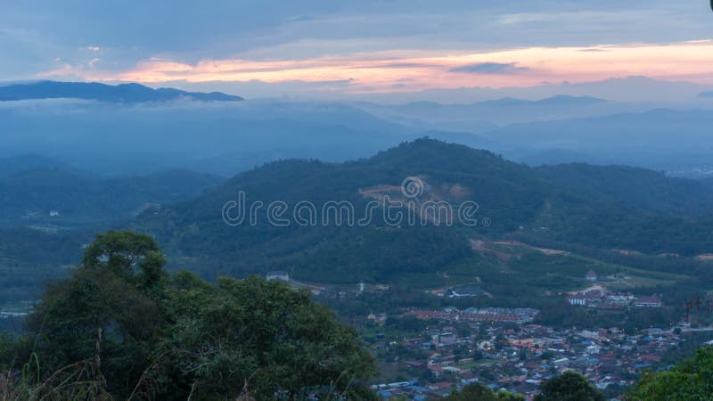 Beautiful Sunrise View at Broga Hill, Malaysia Stock Image - Image of ...