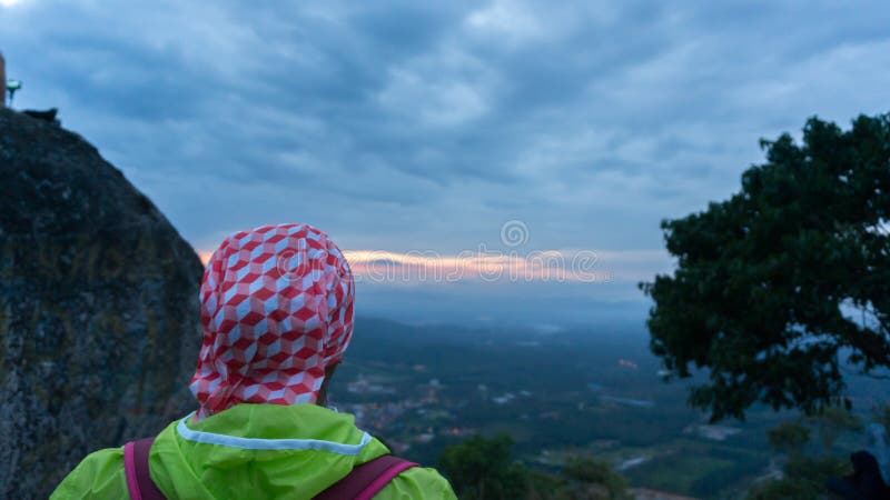Beautiful Sunrise View at Broga Hill, Malaysia Stock Photo - Image of ...