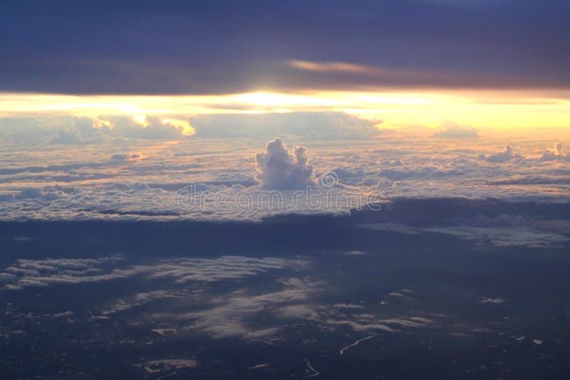 Sunrise View from the Window of an Airplane Stock Photo - Image of ... Sunrise View from the Window of an Airplane Stock Photo - Image of ...